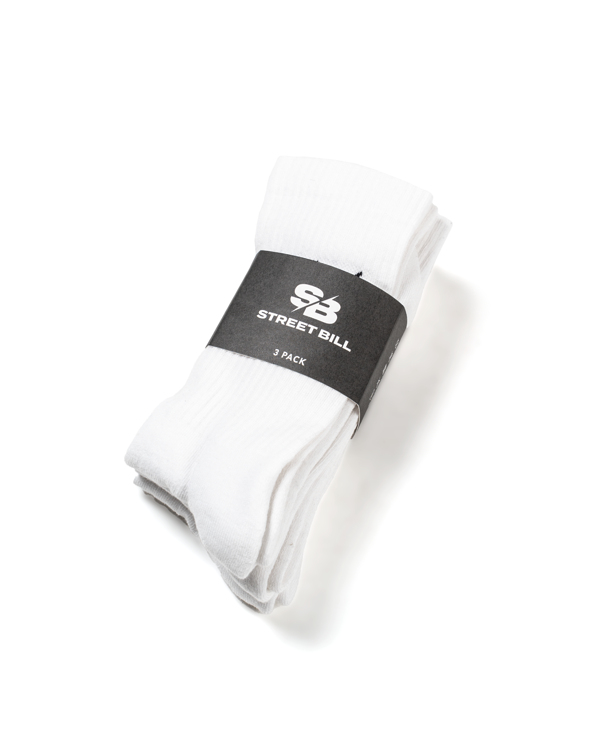 SB Socks (3 Pack) White til mænd | STREET BILL