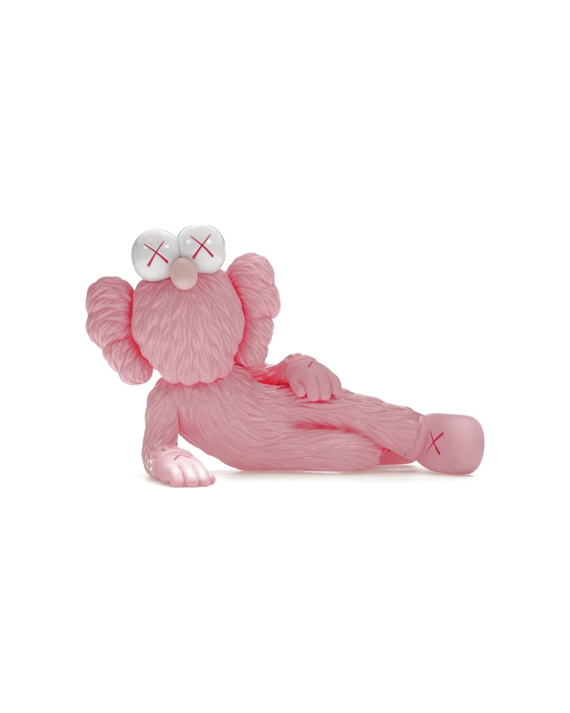 KAWS TIME OFF Vinyl Figure Pink hos STREET BILL