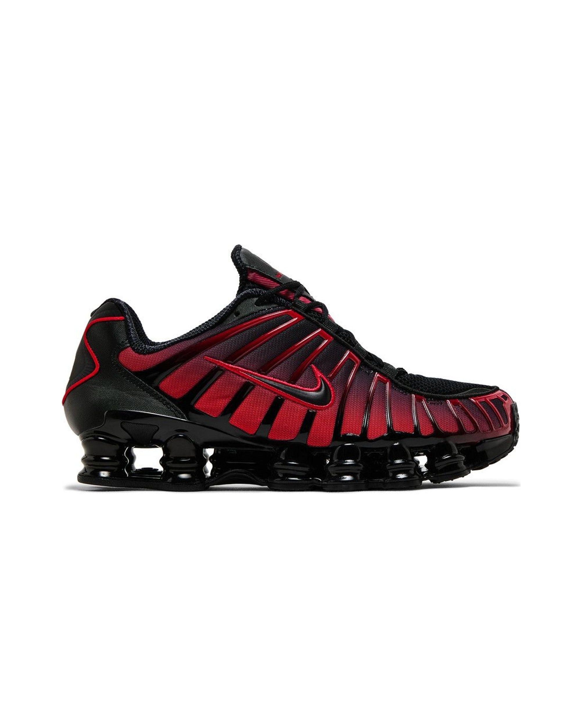 Nike Shox TL Black University Red Gradient | STREET BILL