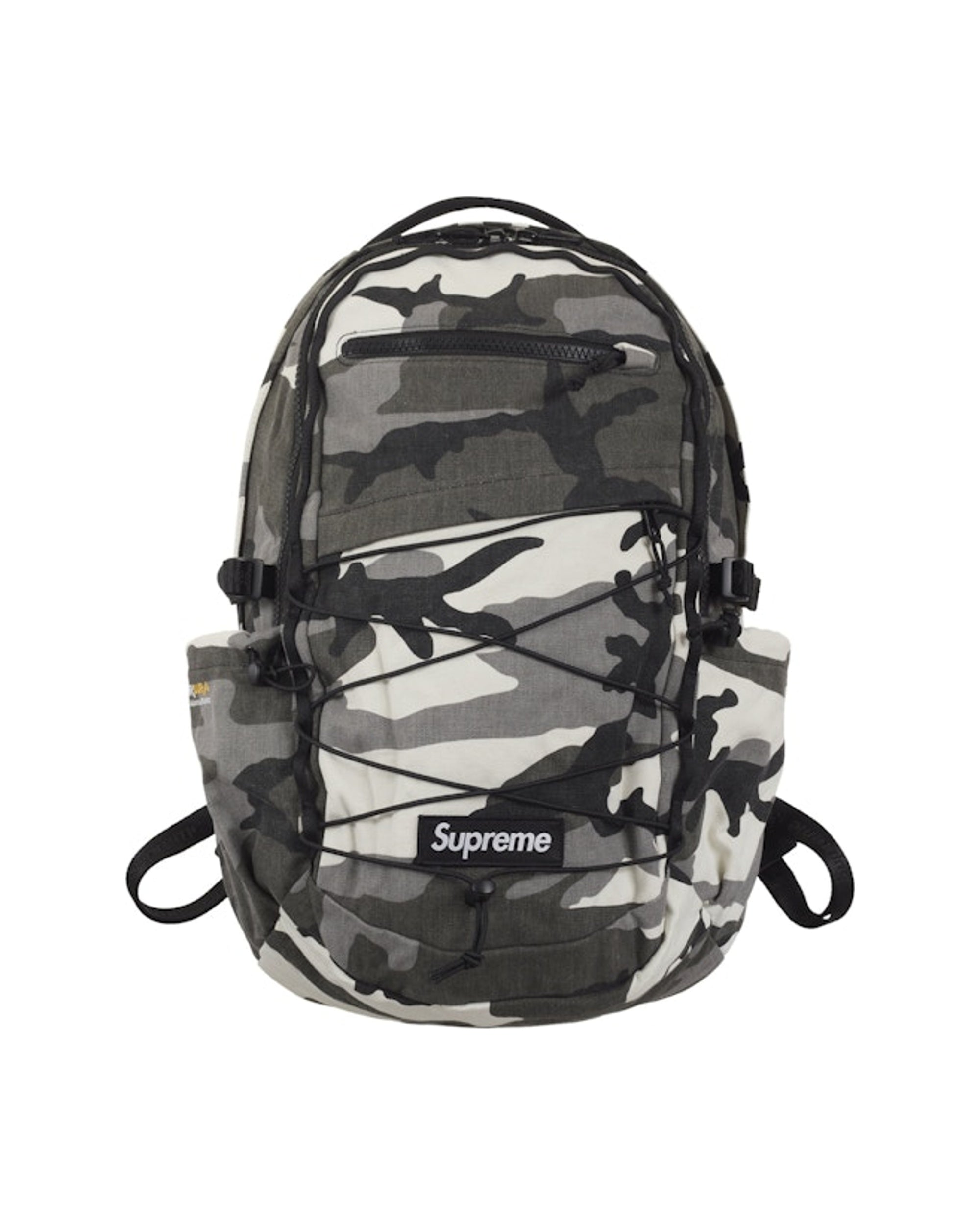 Supreme Logo Backpack Snow Camo (SS25) | STREET BILL